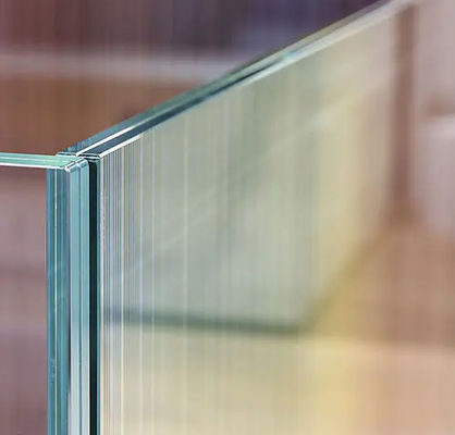 Safety Transparent Laminated Glass Customized For Furniture