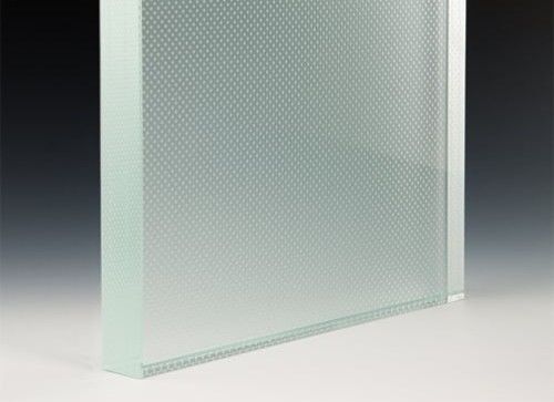 Elegant Frosted Square Tempered Glass for Home and Office Decor